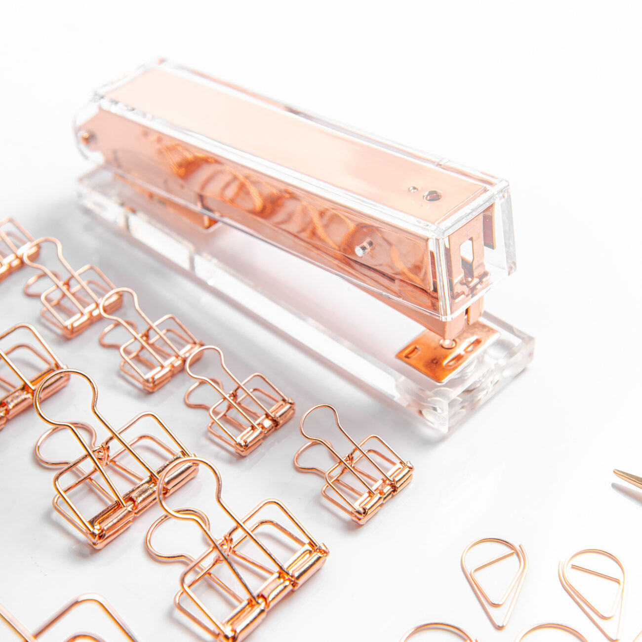 Rose-gold Stapler | Originally Yours Design Studio